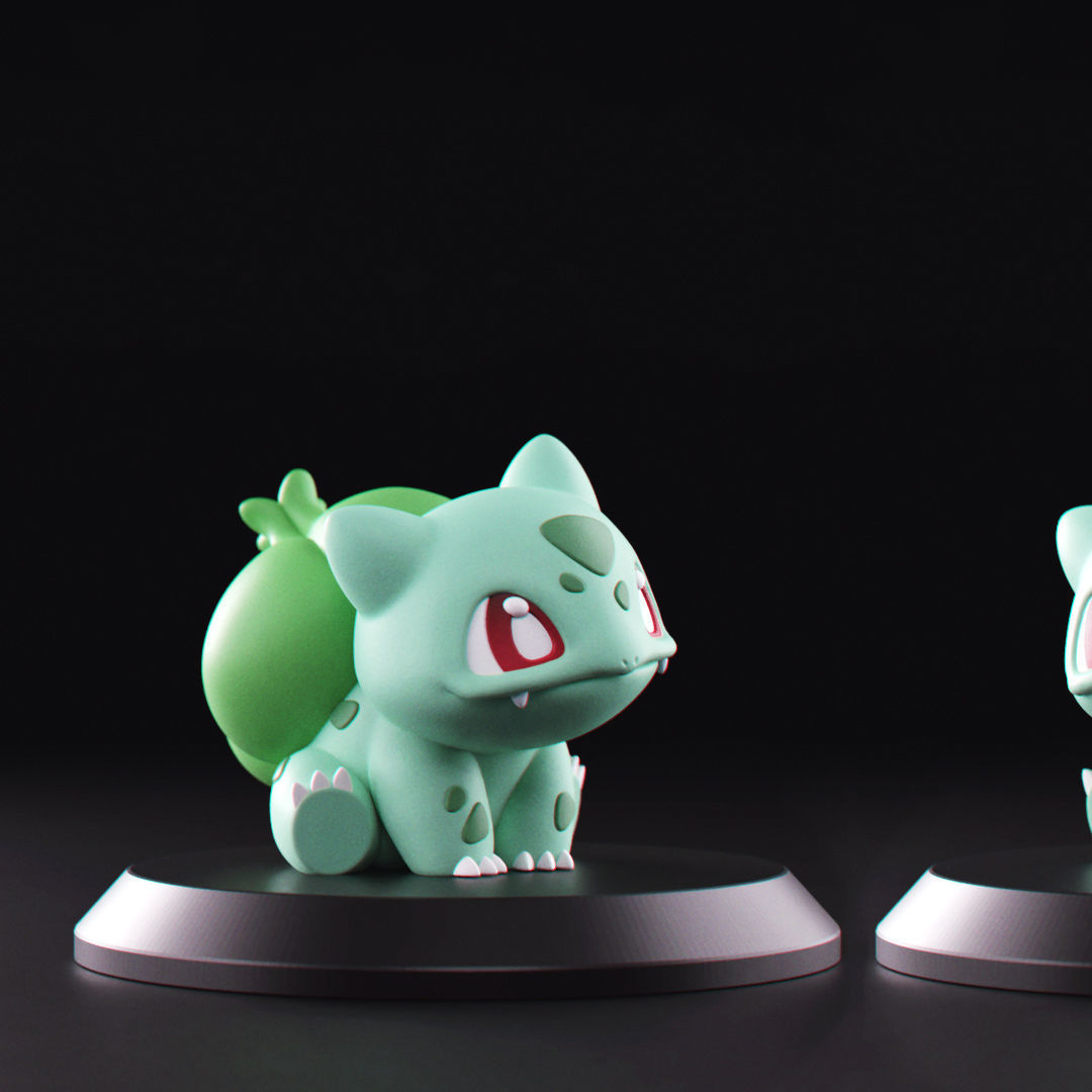 Pokemon - Bulbasaur 3D model 3D printable | CGTrader