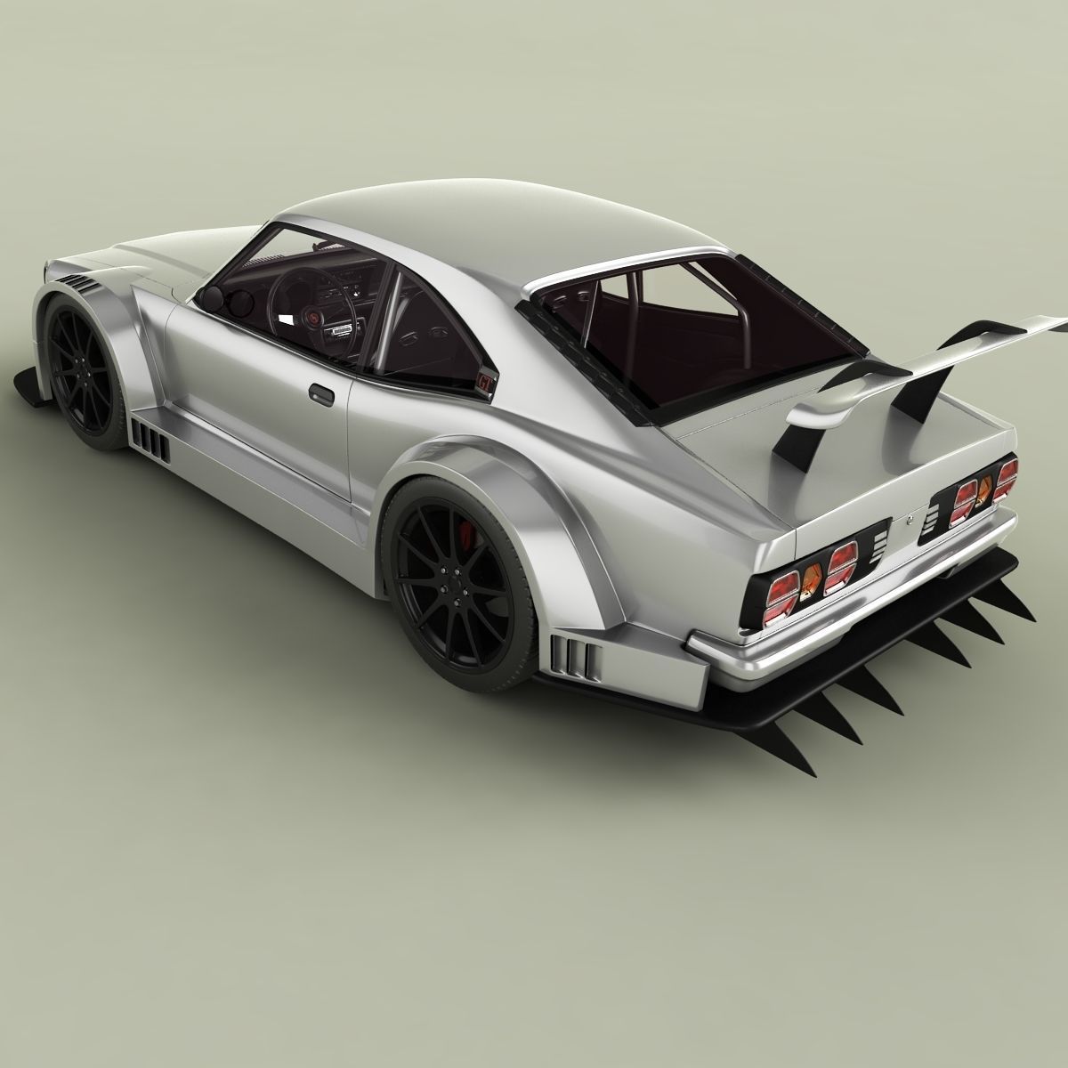 Mazda RX3 Racing 3D model | CGTrader