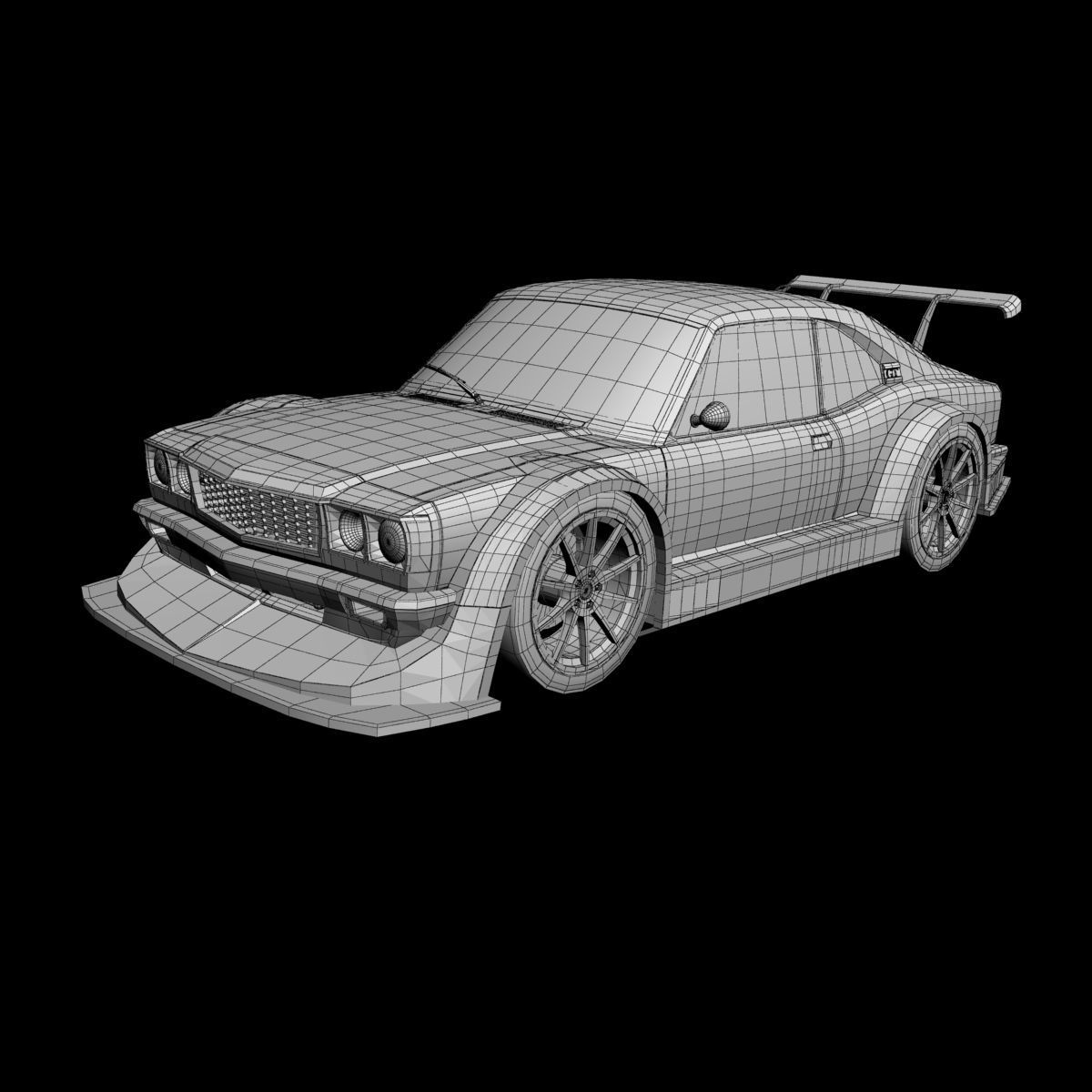 Mazda RX3 Racing 3D model | CGTrader