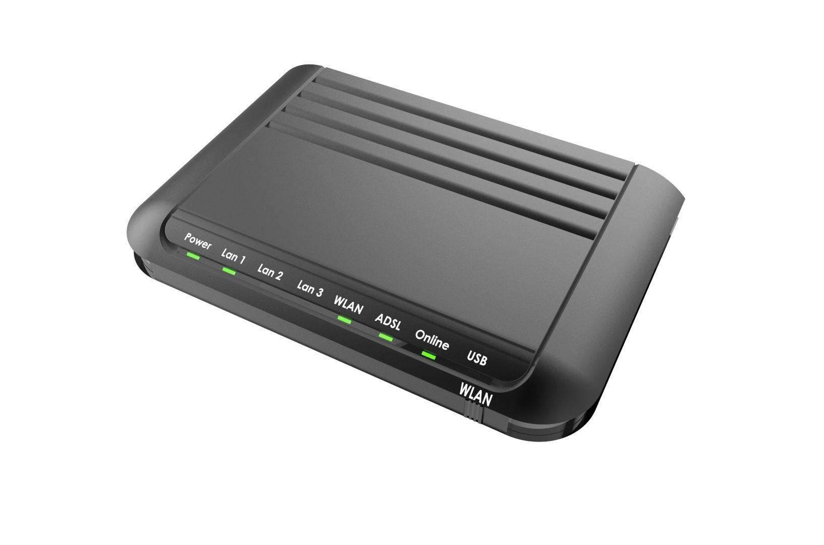 Modem router concept 3D model 3D printable | CGTrader