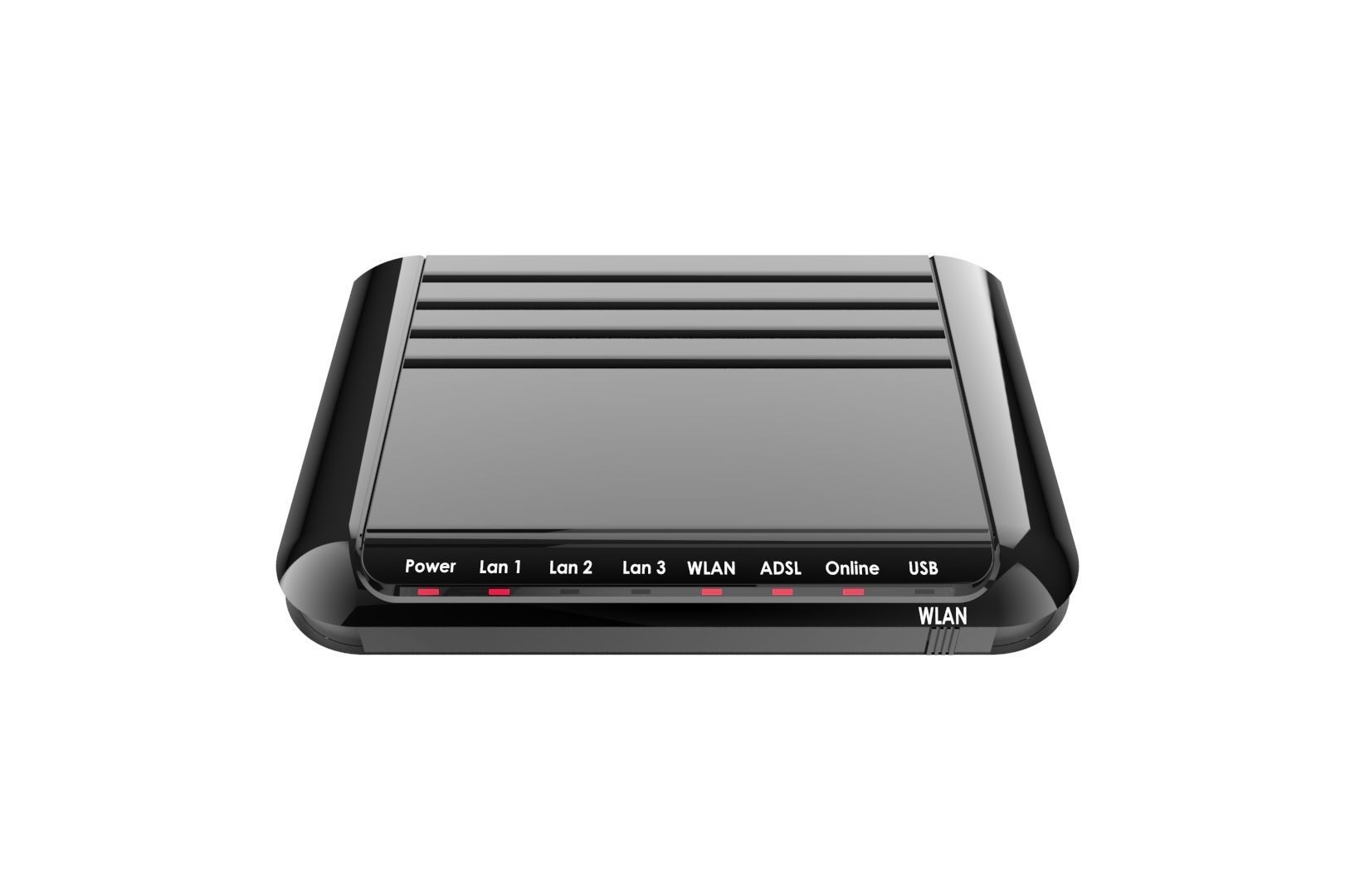 Modem router concept 3D model 3D printable | CGTrader