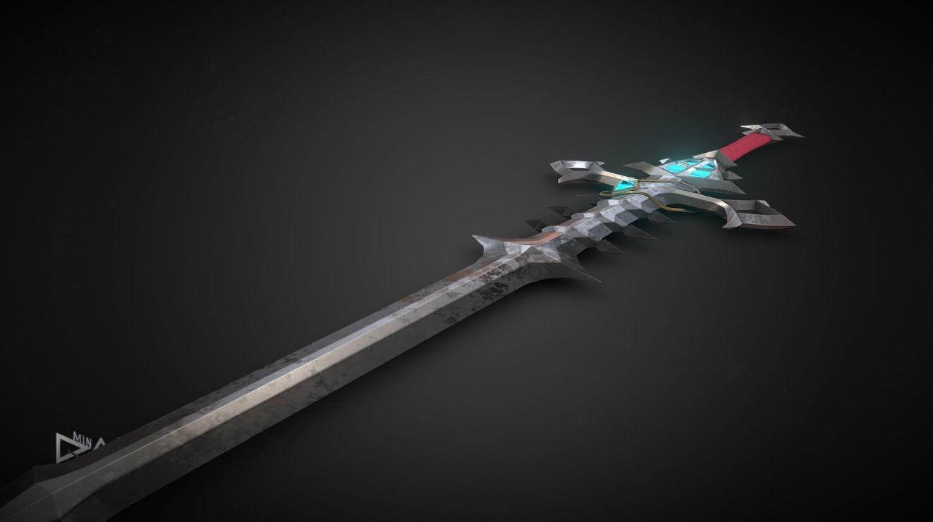 3D model Venthyr Greatsword VR / AR / low-poly | CGTrader