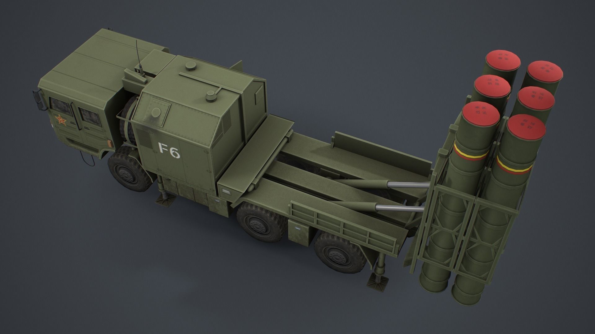 3D model HQ-16B Anti Air Complex VR / AR / low-poly | CGTrader