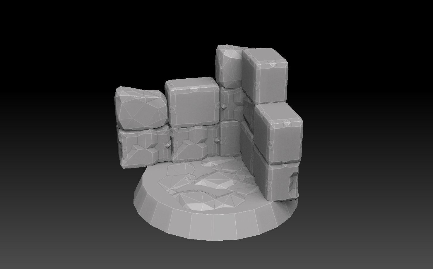 Round Base Megapack Royalty Free Licence Version 3D model 3D printable ...