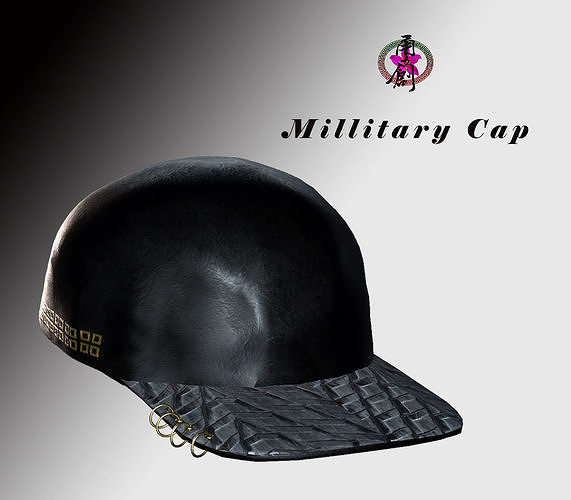 3D model Military Cap-01 VR / AR / low-poly | CGTrader