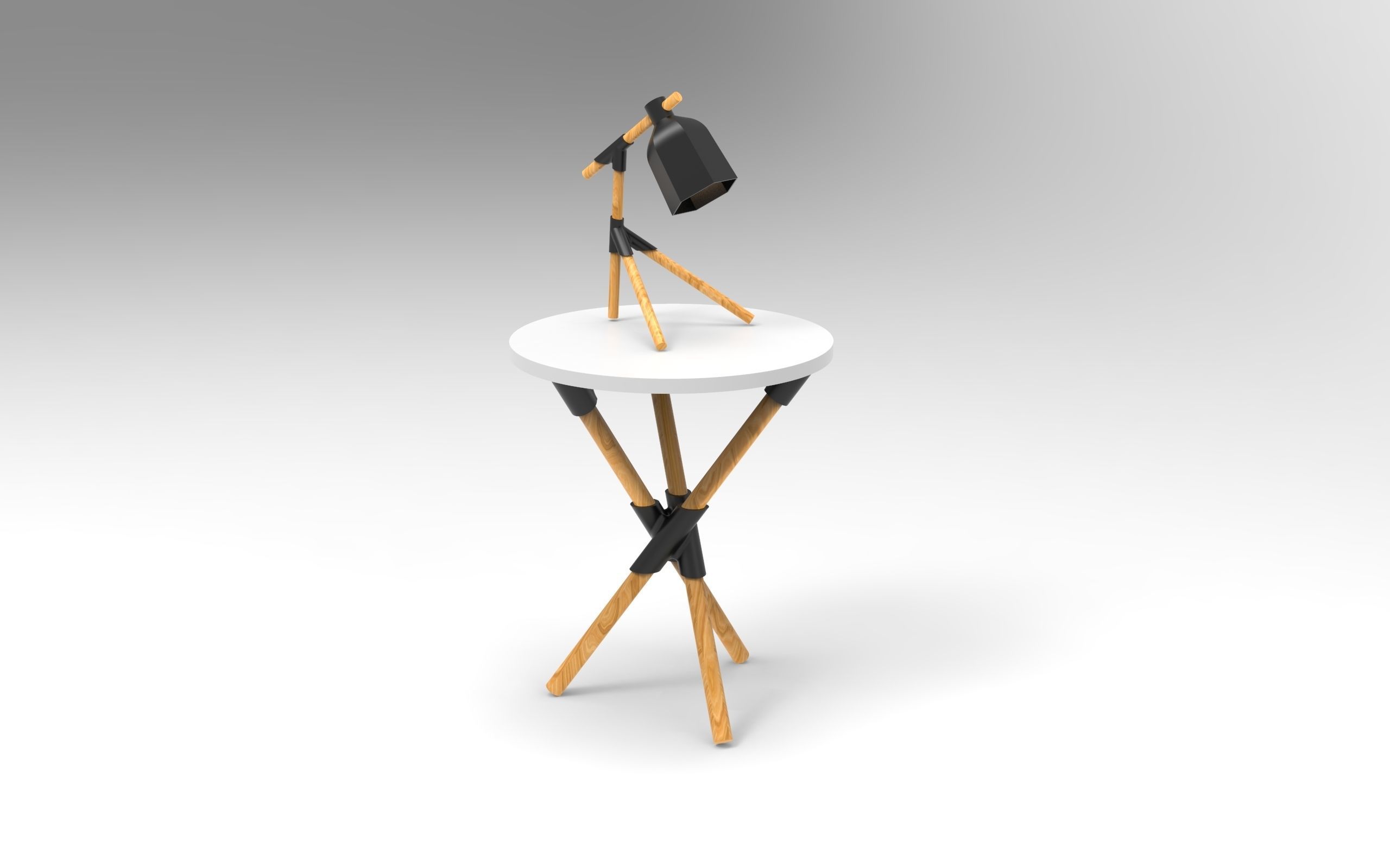 SIDE TABLE - BEDSIDE TABLE - 3D PRINT 3D model 3D printable | CGTrader