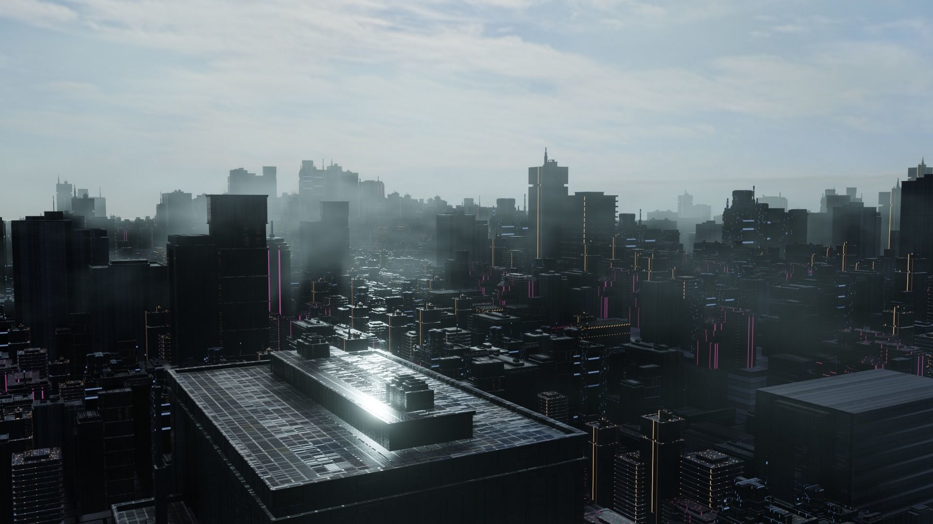 big city free 3D model | CGTrader