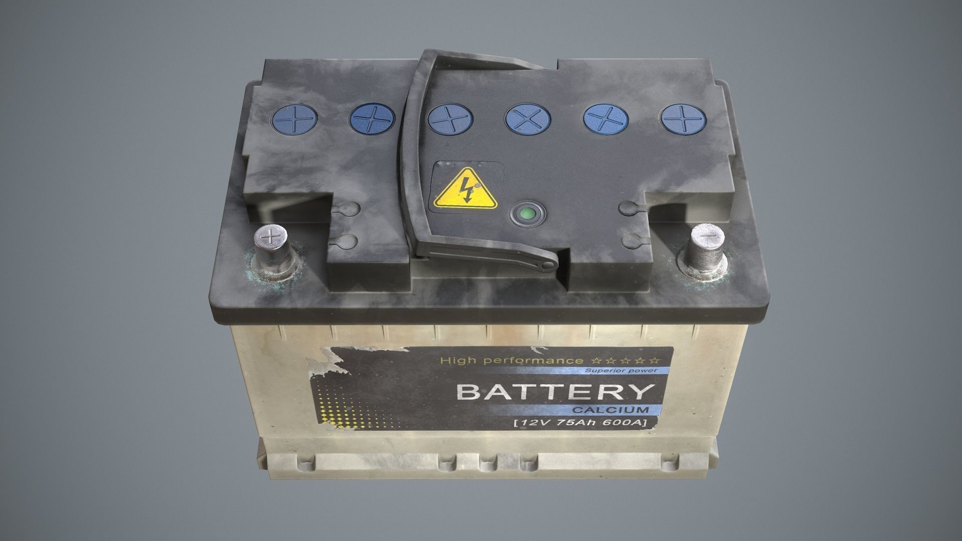 3D model Car battery Game-ready VR / AR / low-poly | CGTrader