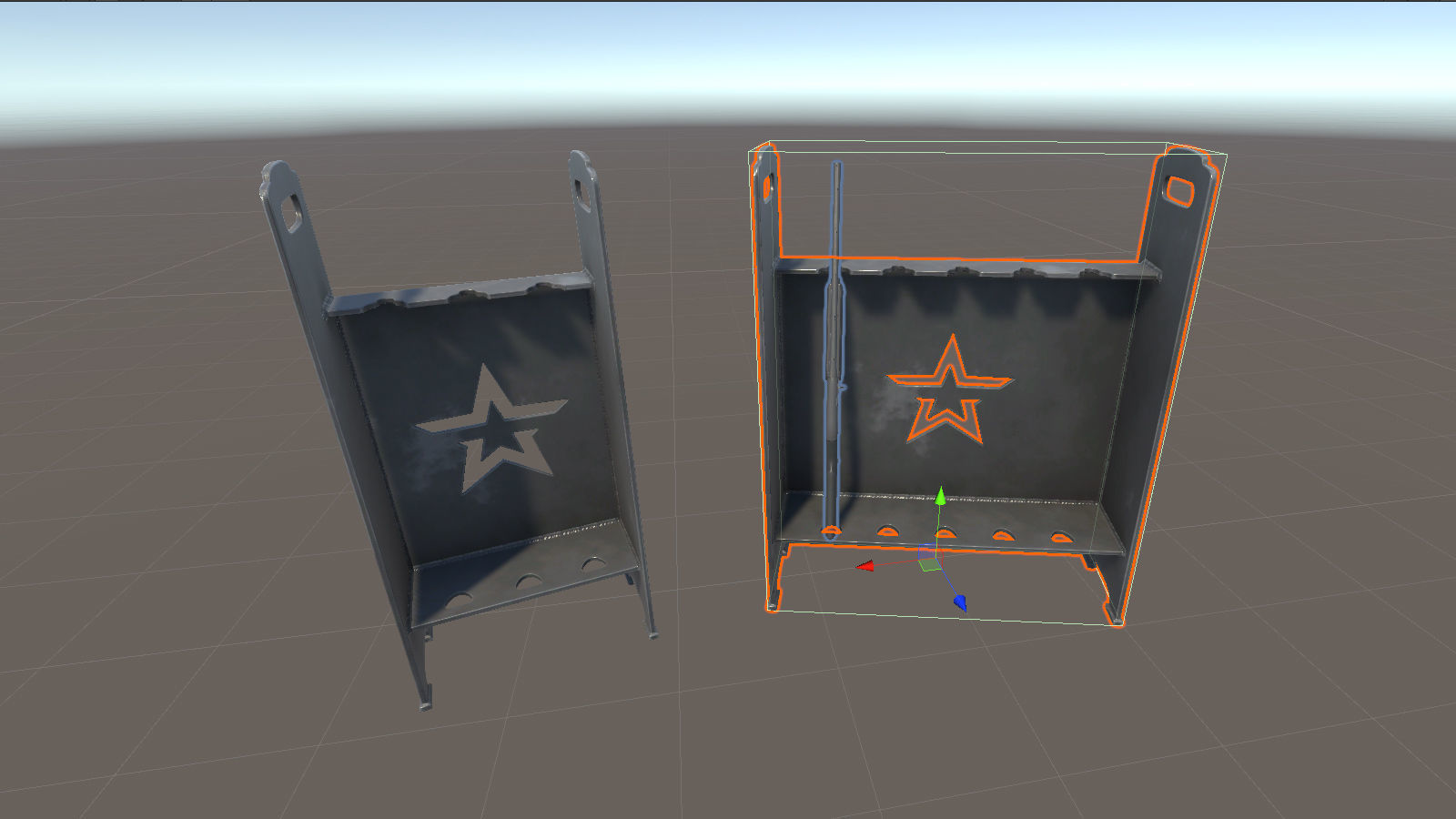 3D model Metal Gun Rack Game-ready VR / AR / low-poly | CGTrader
