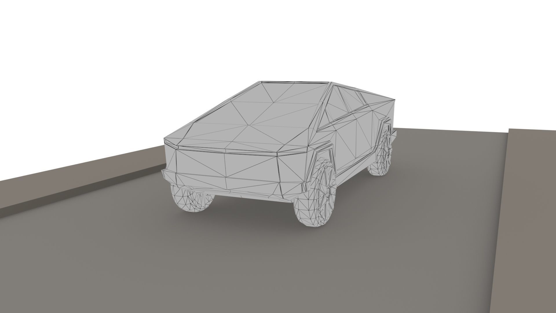 Tesla Cybertruck free VR / AR / low-poly 3D model | CGTrader