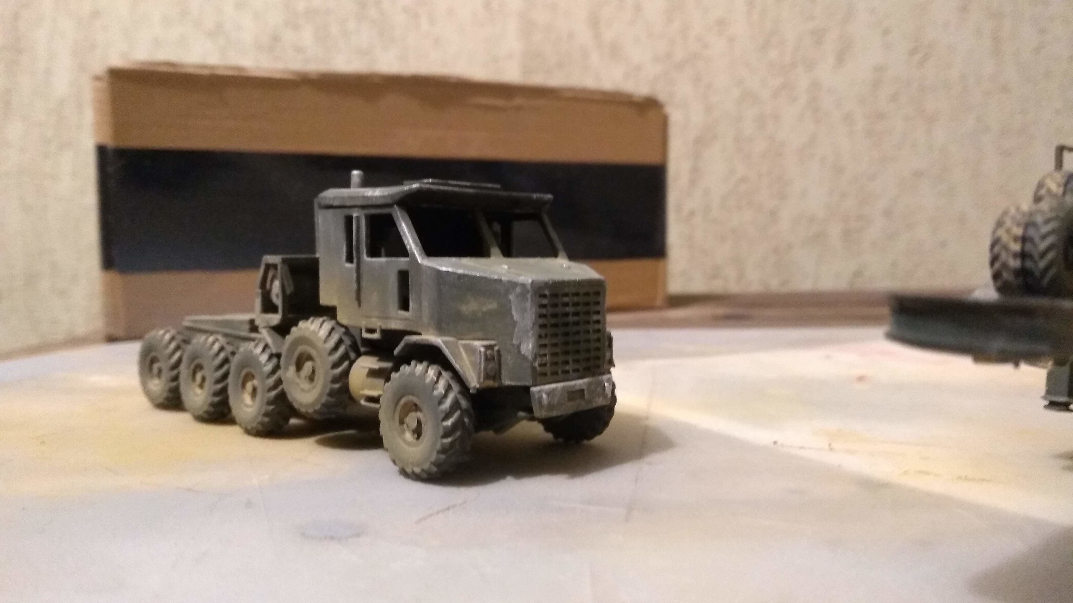 Oshkosh M1070 inspired with trailer 3D model 3D printable | CGTrader