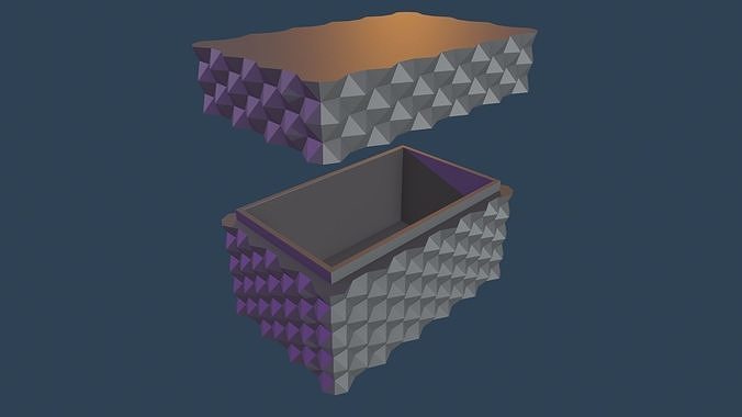 Casket 3d model 3D model 3D printable | CGTrader