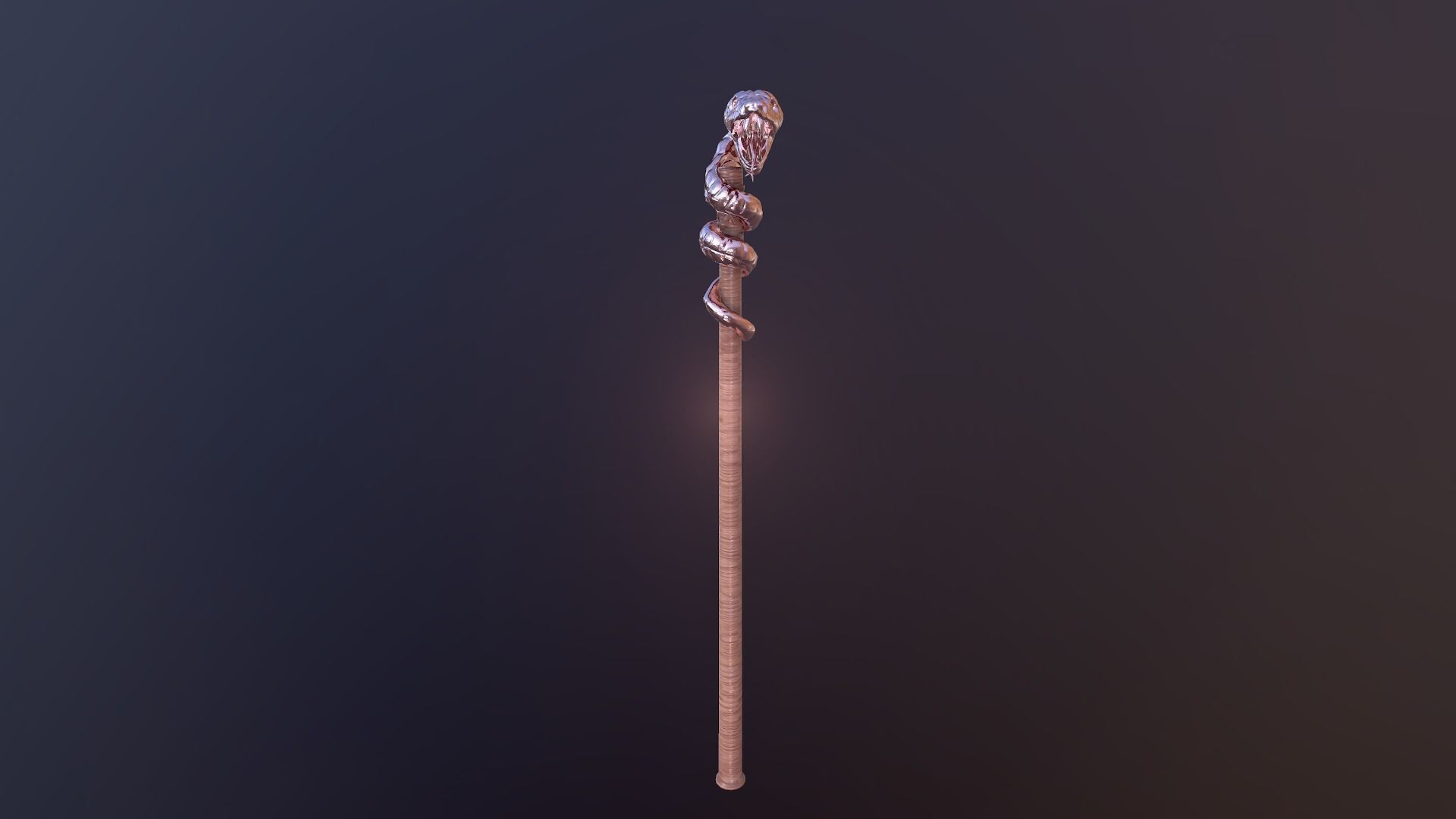 3D model Snake stick VR / AR / low-poly | CGTrader