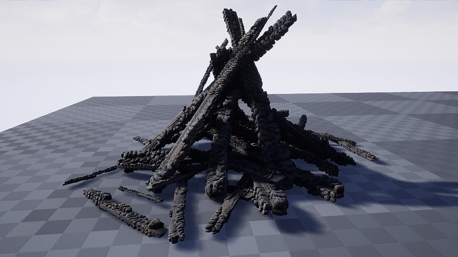 Burning Wood Animated 26 Pack Unreal Engine 3D model animated | CGTrader