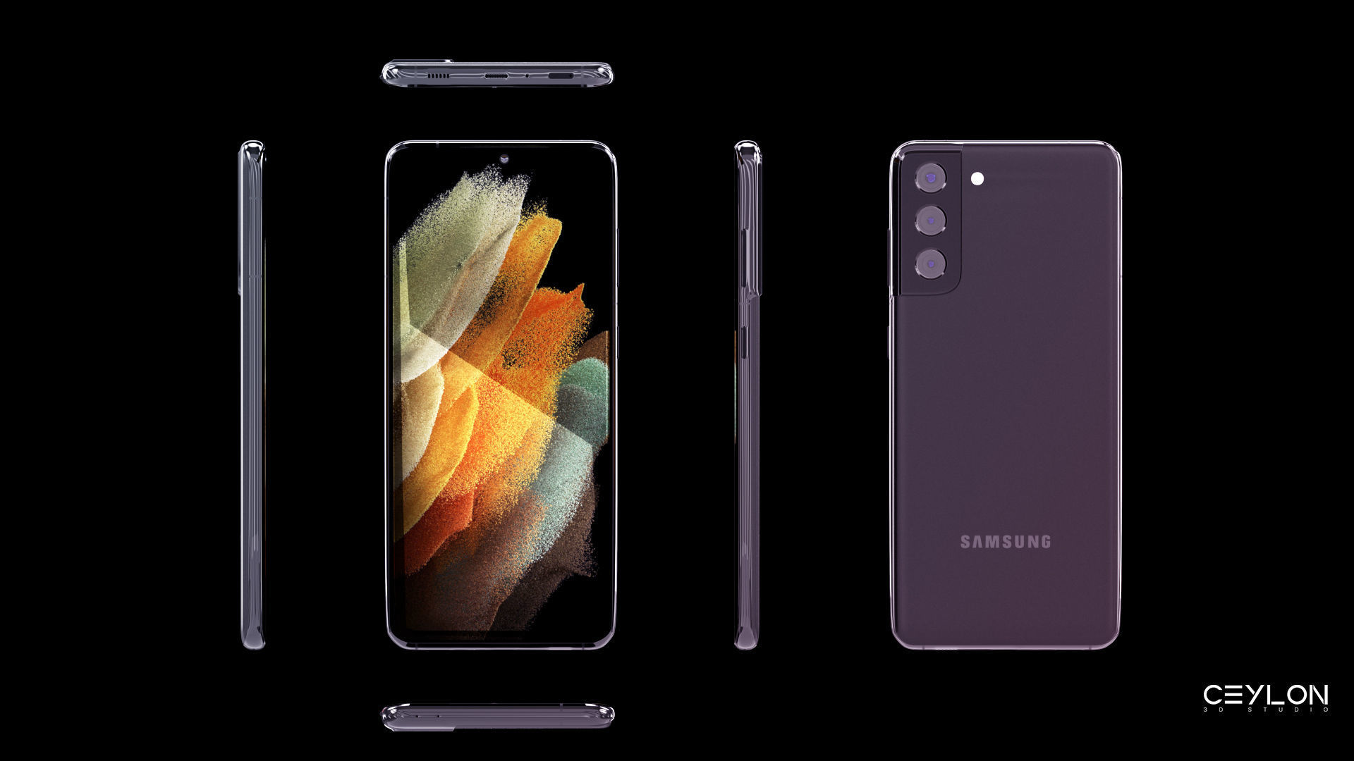 Samsung Galaxy S21 3D model | CGTrader