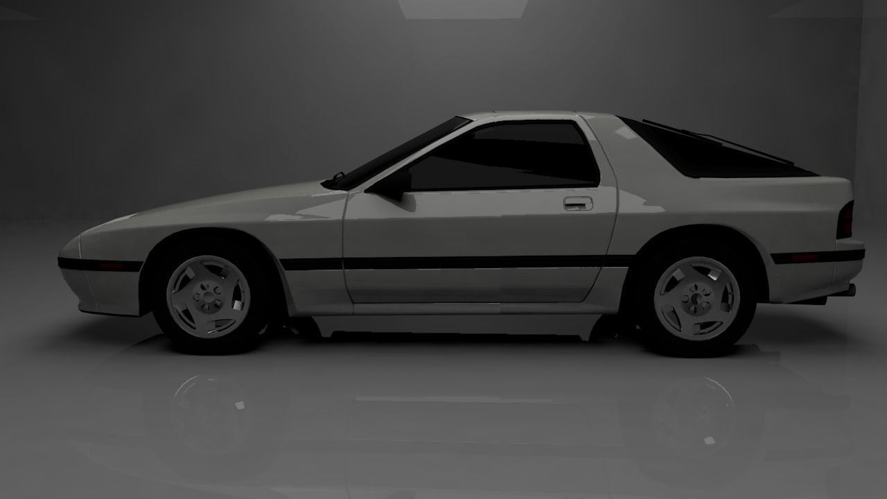 3D model mazda rx7 fc3s VR / AR / low-poly | CGTrader