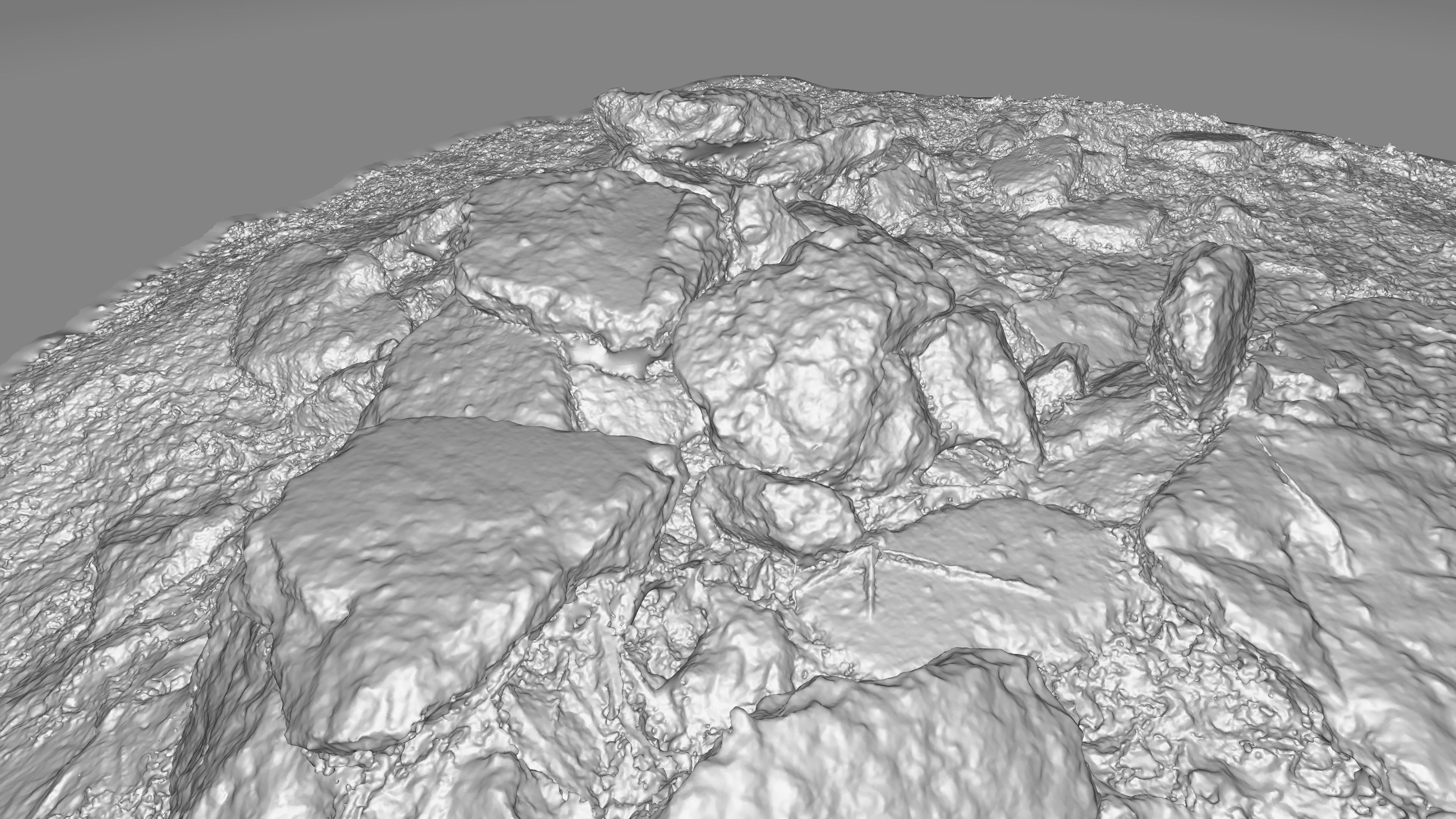 3D model Rubble mound concrete 1 VR / AR / low-poly | CGTrader