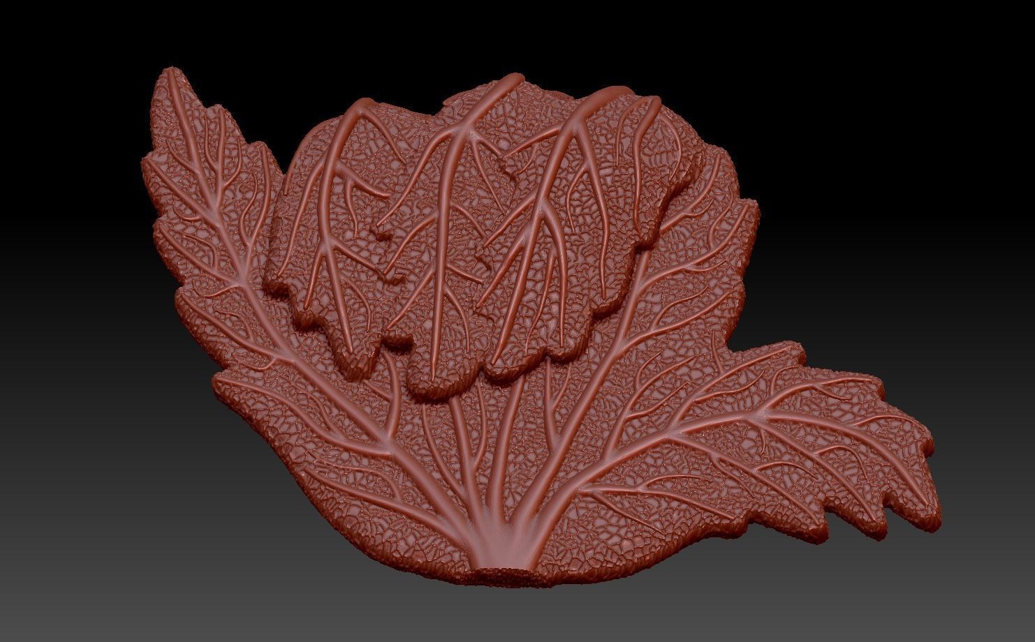 Shaka Marijuana Leaf 3D model 3D printable | CGTrader