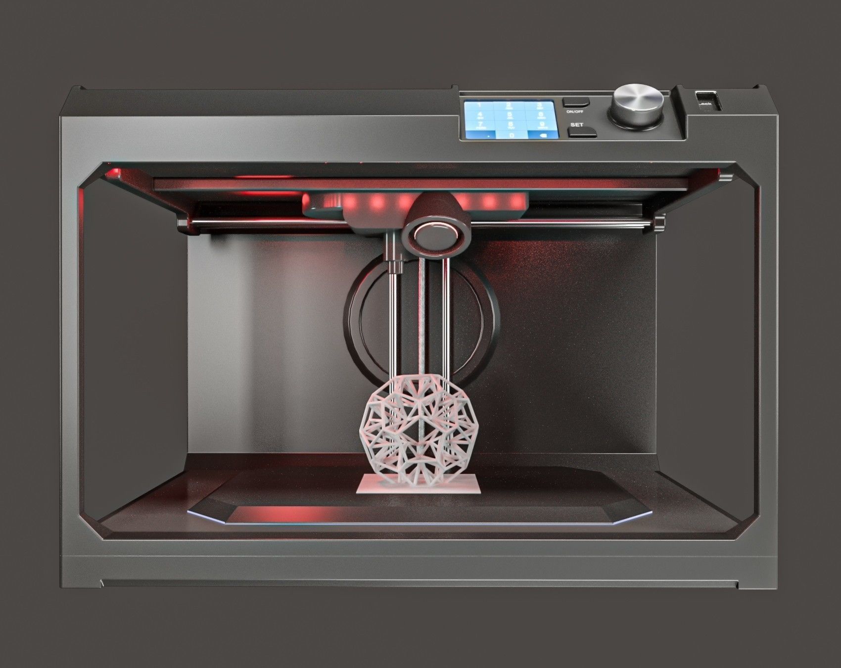 3D model 3d printer VR / AR / low-poly | CGTrader