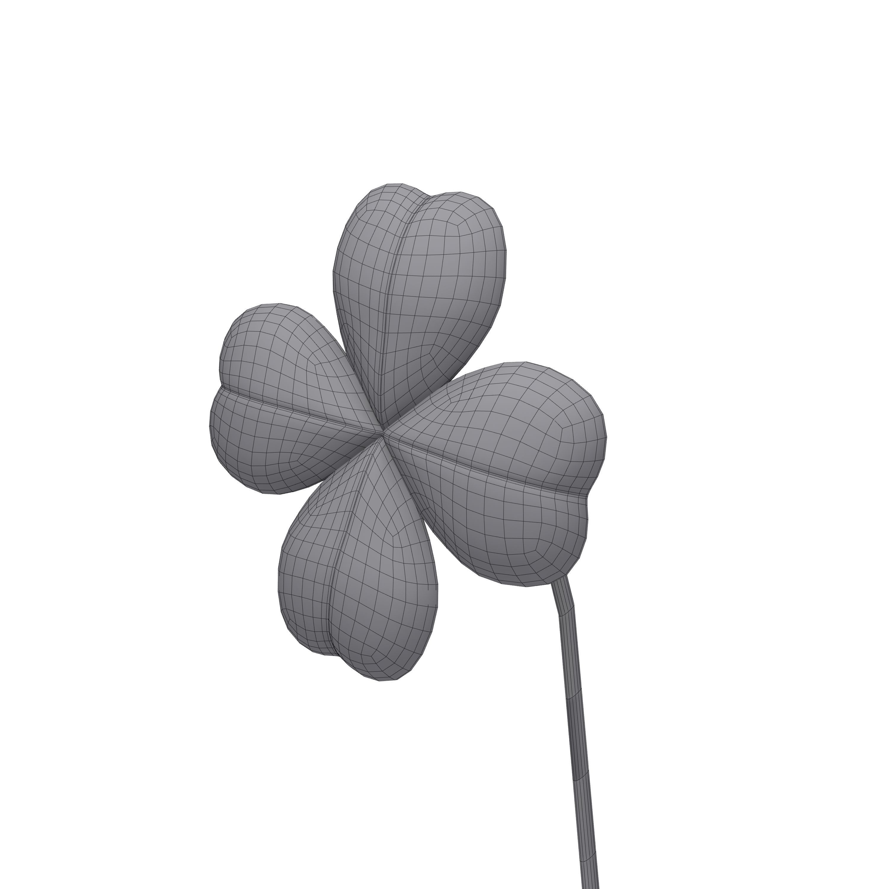 Clover Cartoon 3D model | CGTrader