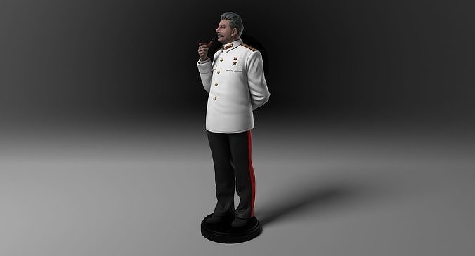 Stalin Figurine 3D model 3D printable | CGTrader
