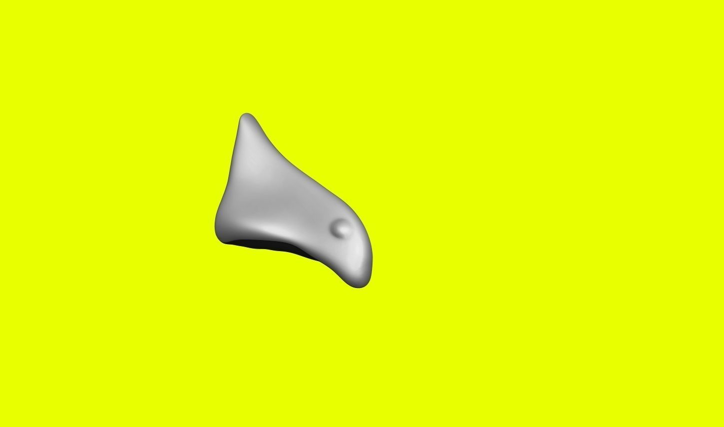 Freaky roman nose 3D model 3D printable | CGTrader