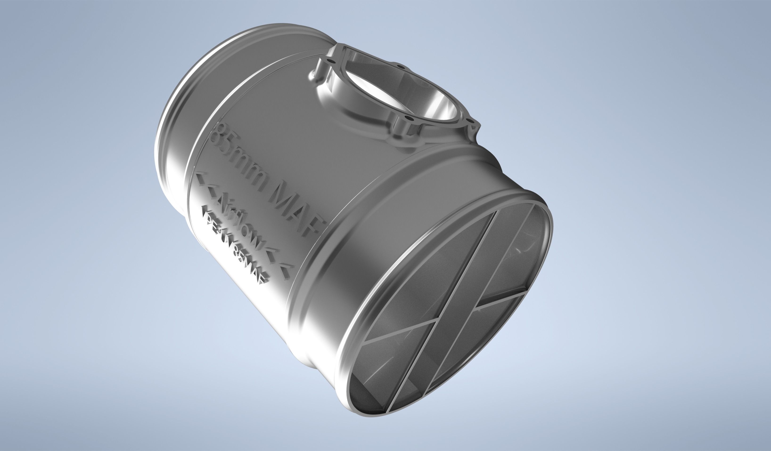 85MM ID Universal MAF Housing 3D model 3D printable | CGTrader