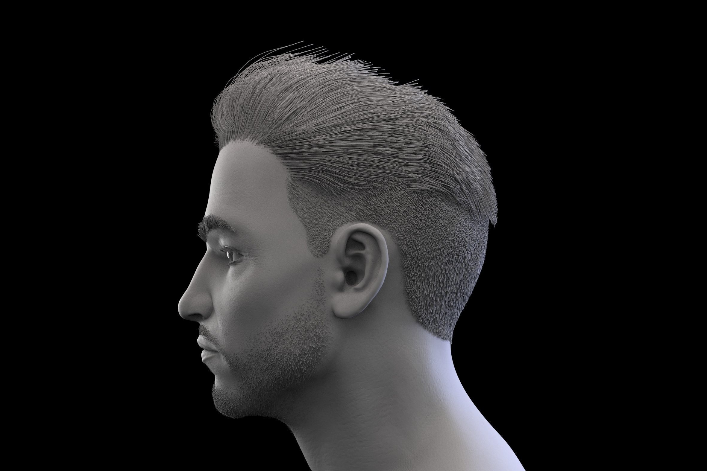 The head man 3D model | CGTrader