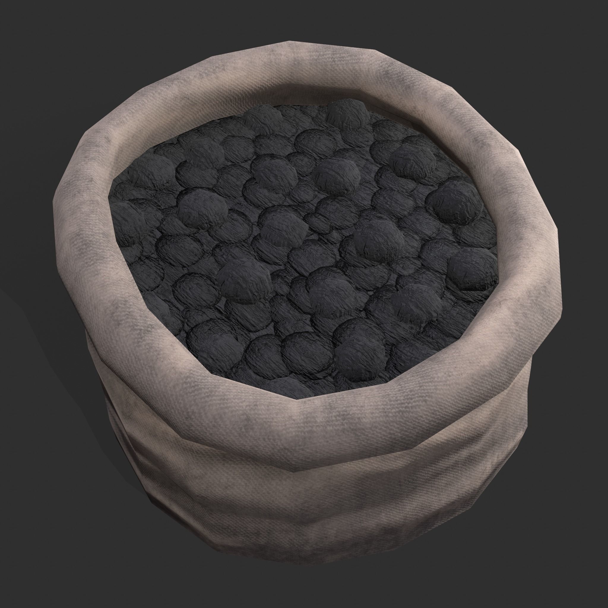 3D model Coal Sack VR / AR / low-poly | CGTrader
