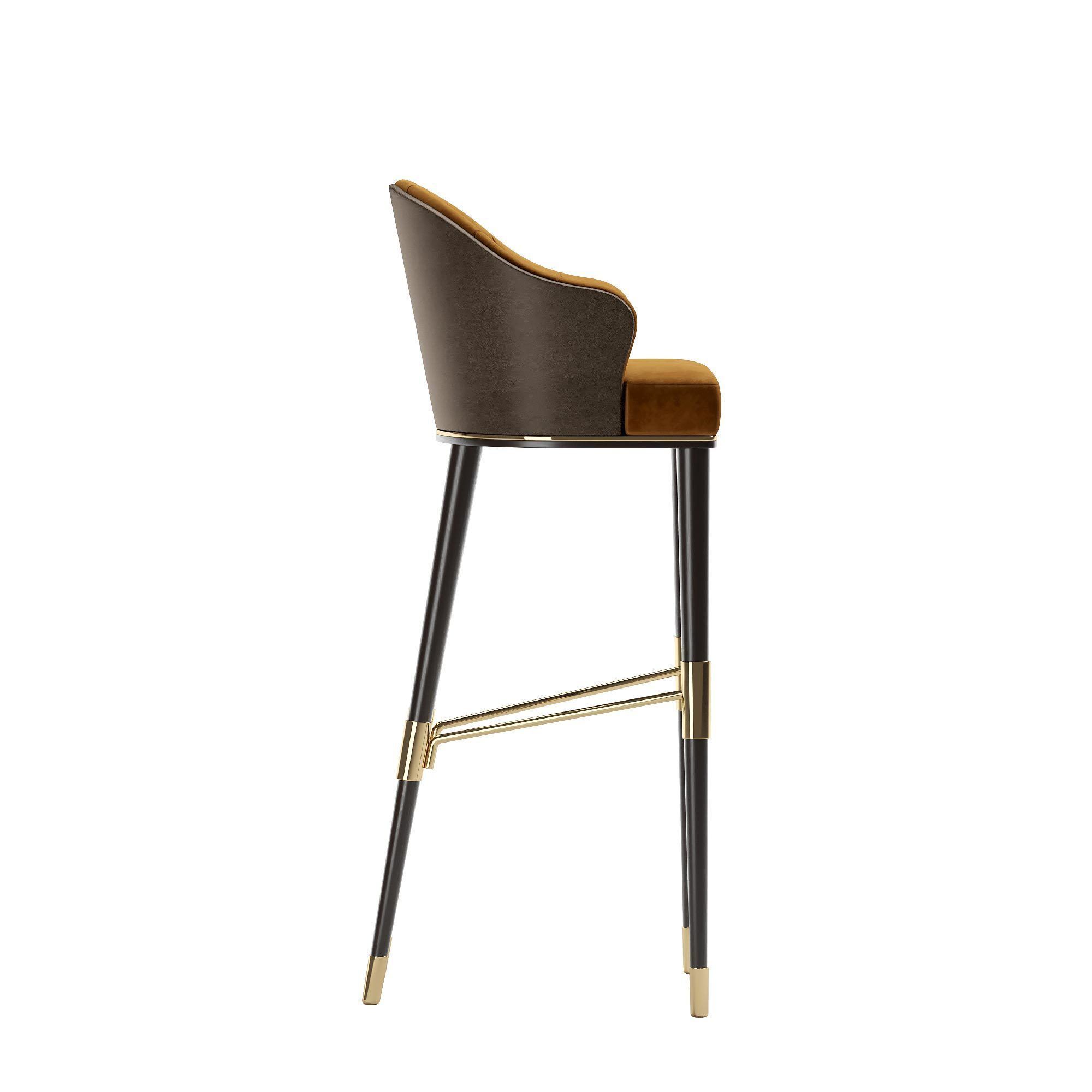 Bar chair ELLIS 3D model | CGTrader