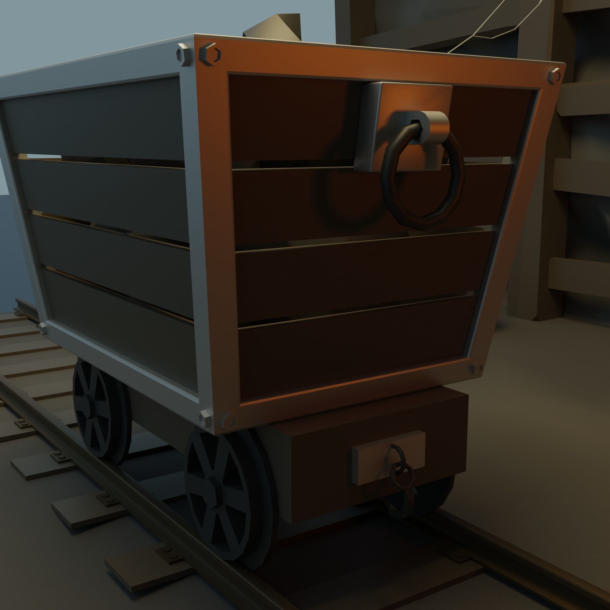 3D model Mining VR / AR / low-poly | CGTrader
