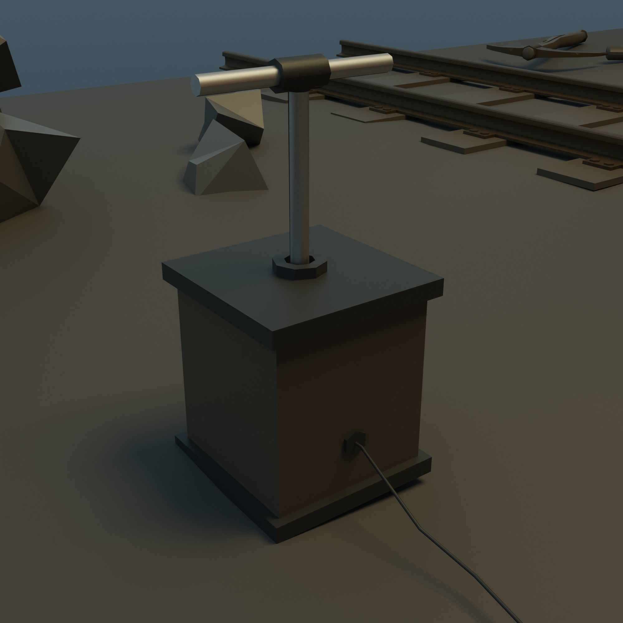 3D model Mining VR / AR / low-poly | CGTrader