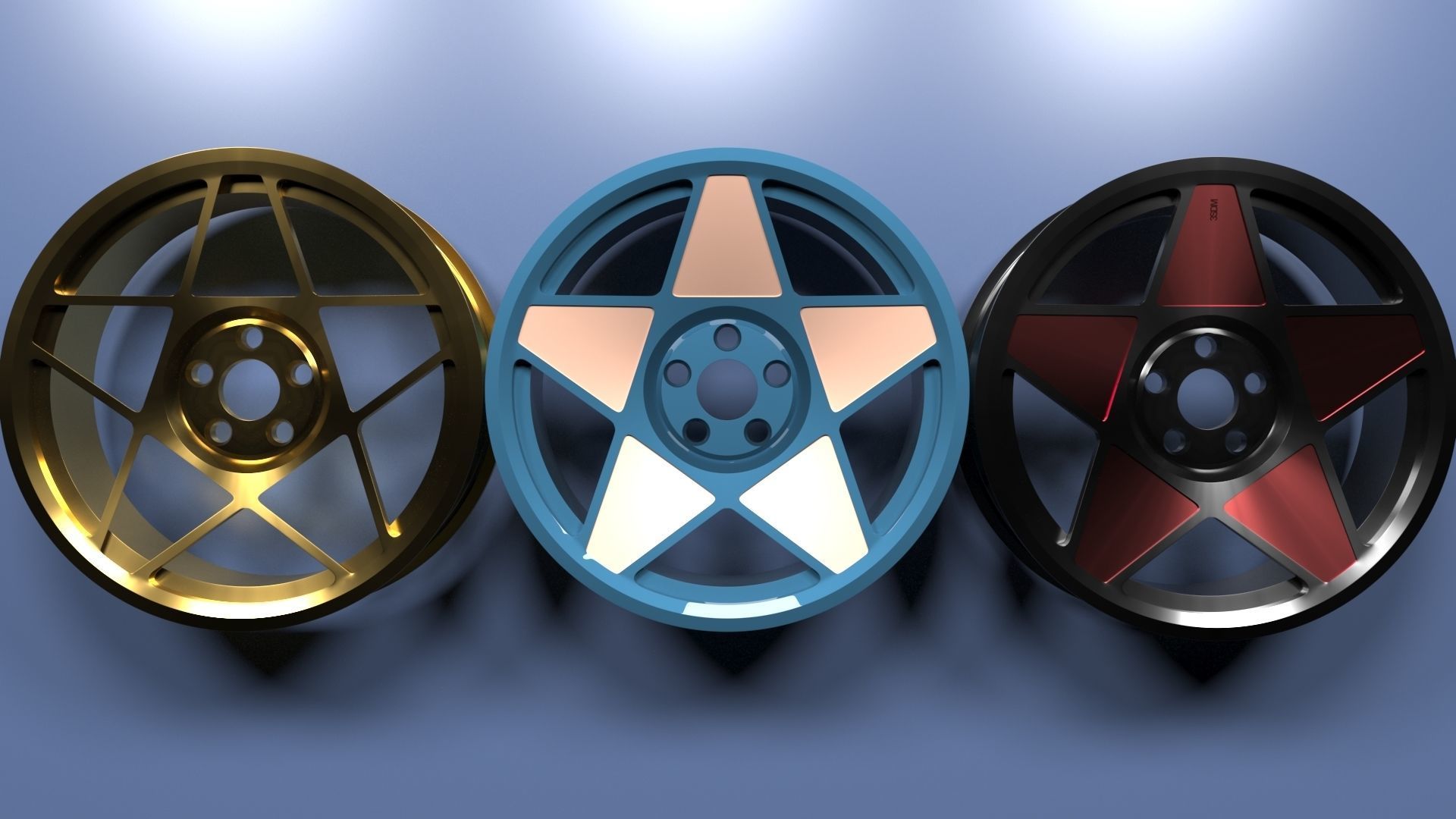 3sdm rim 3 MODELS 3D model | CGTrader