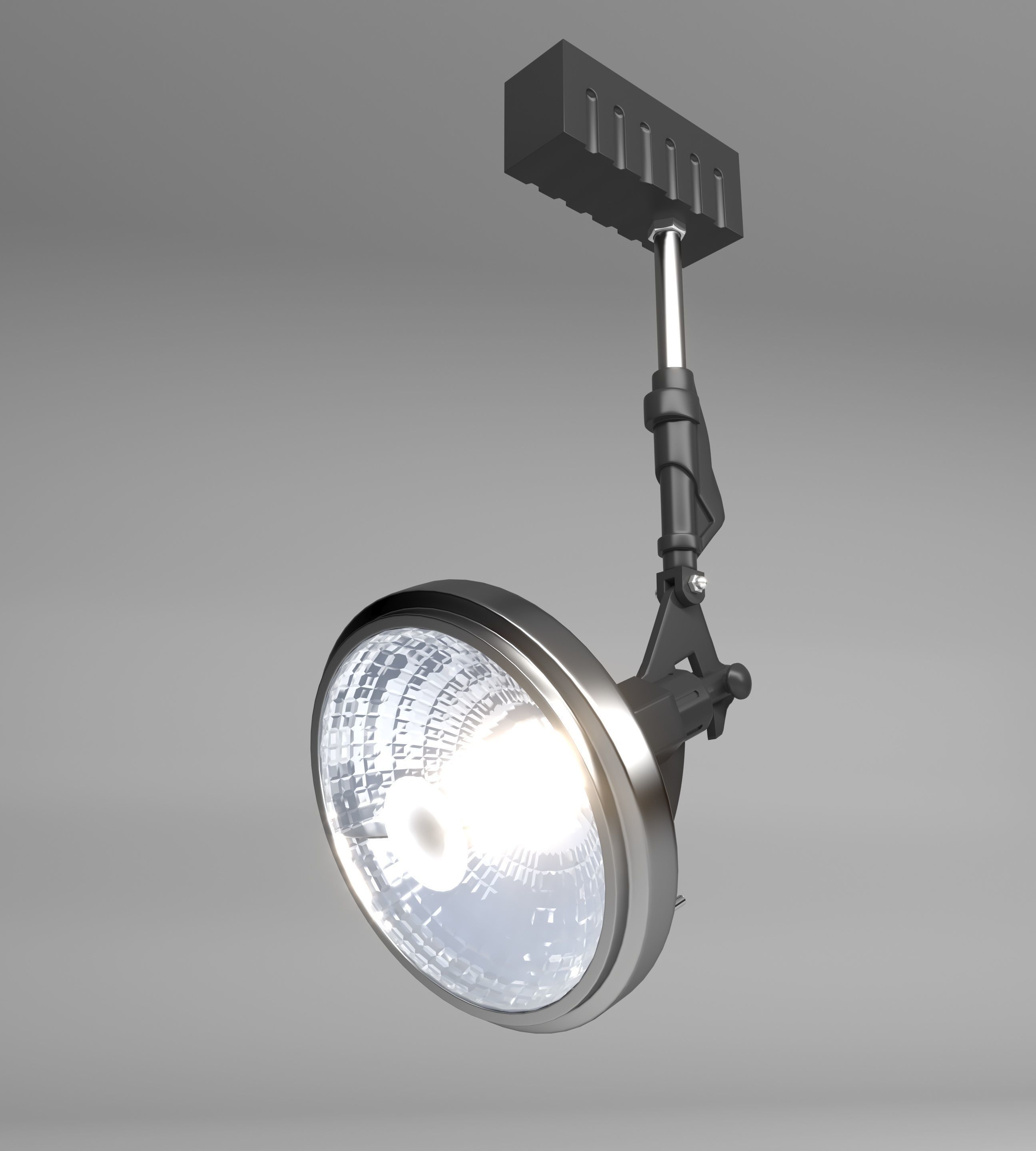 Halogen light 3D model | CGTrader