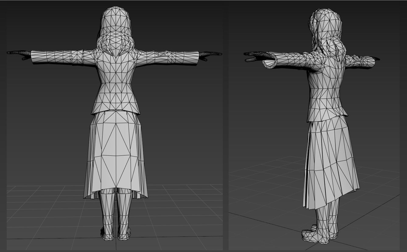 3D model Pieck AOT VRChat Oculus Quest VR / AR / low-poly | CGTrader