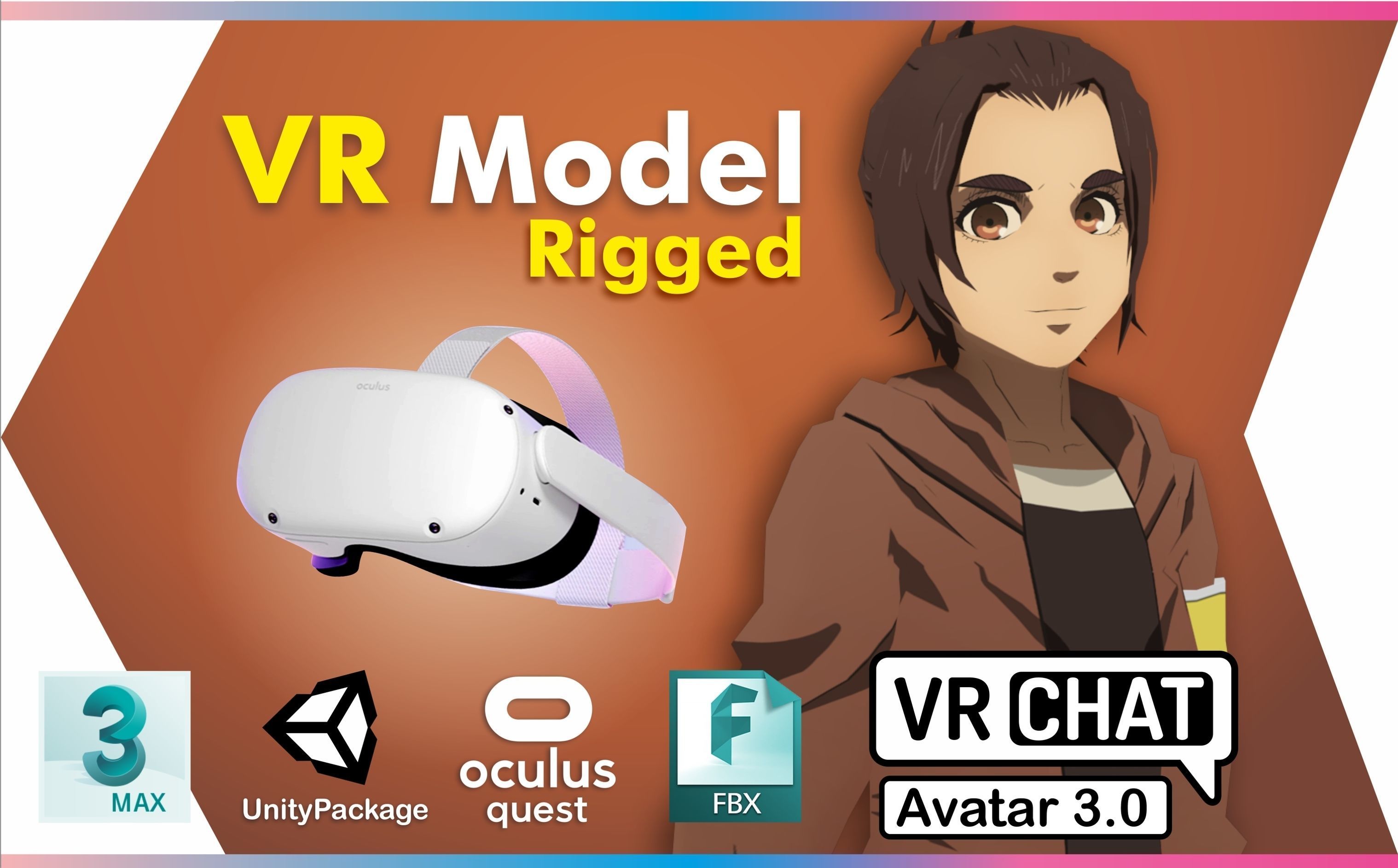 3D model Gabi AOT VRChat Oculus Quest VR / AR / low-poly rigged | CGTrader