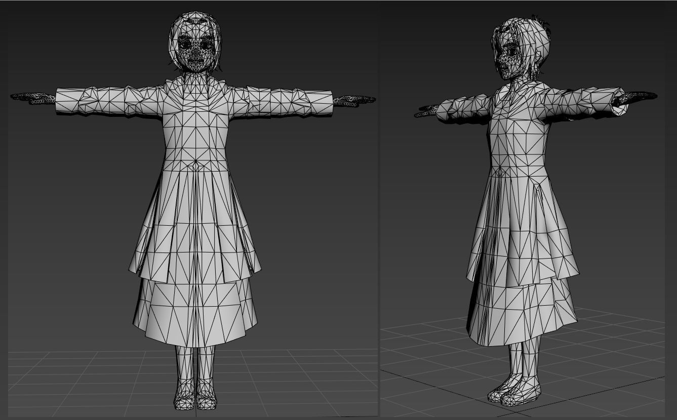 3D model Gabi AOT VRChat Oculus Quest VR / AR / low-poly rigged | CGTrader