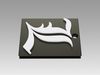 Death note logo pendant suspension Neck props 3D model 3D printable ...