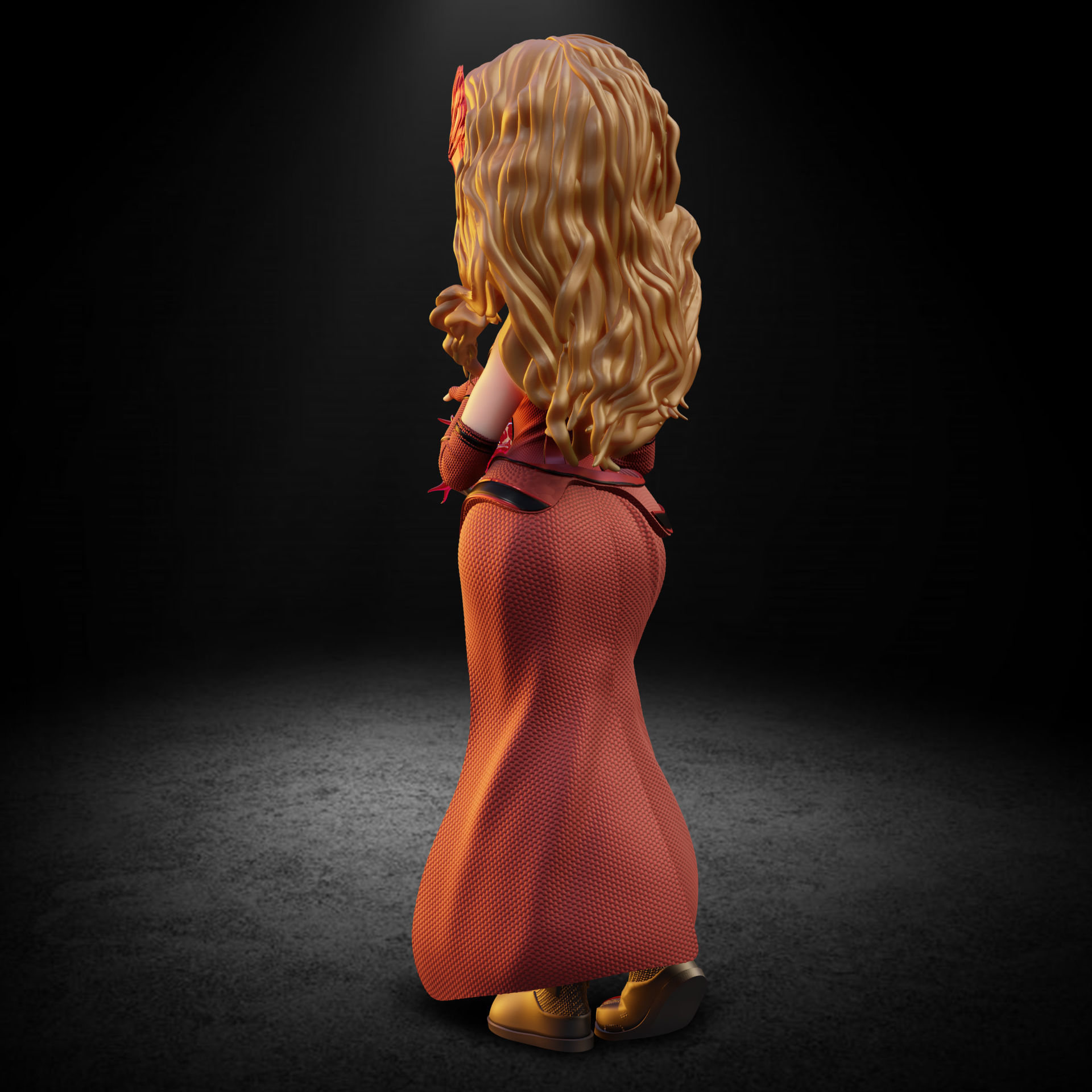 Wanda Maximoff 3D model 3D printable | CGTrader