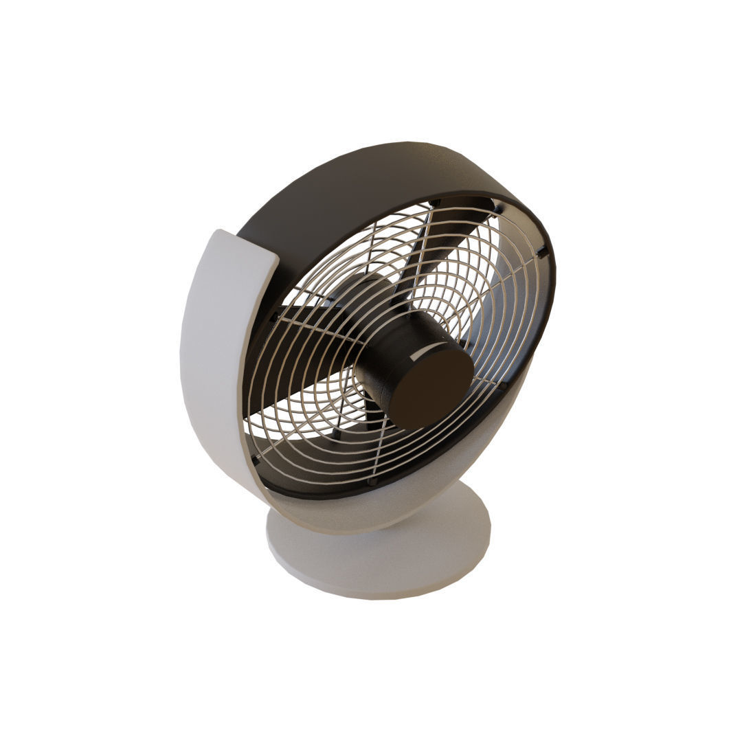 Table fan free 3D model | CGTrader