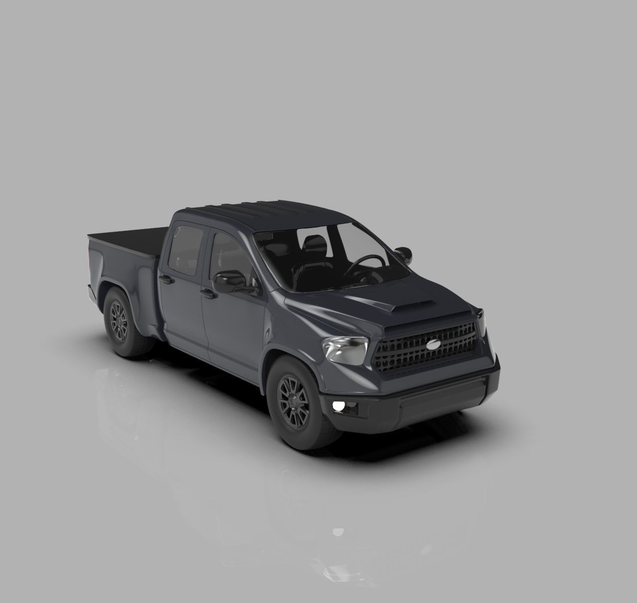 2018 toyota tundra trd 3D model 3D printable | CGTrader