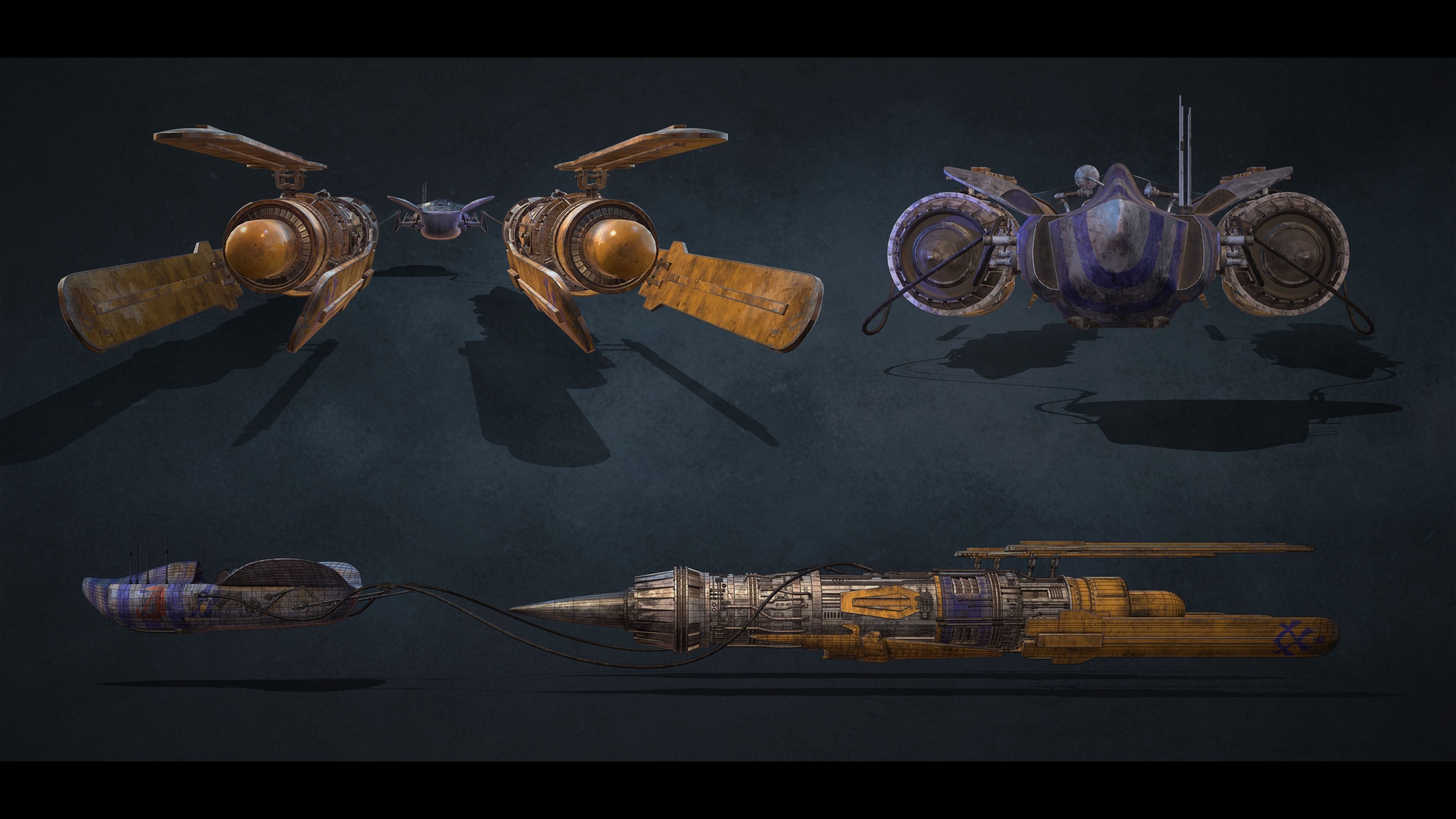 3D model Anakin Podracer from Star Wars - Episode 1 - The Phantom ...