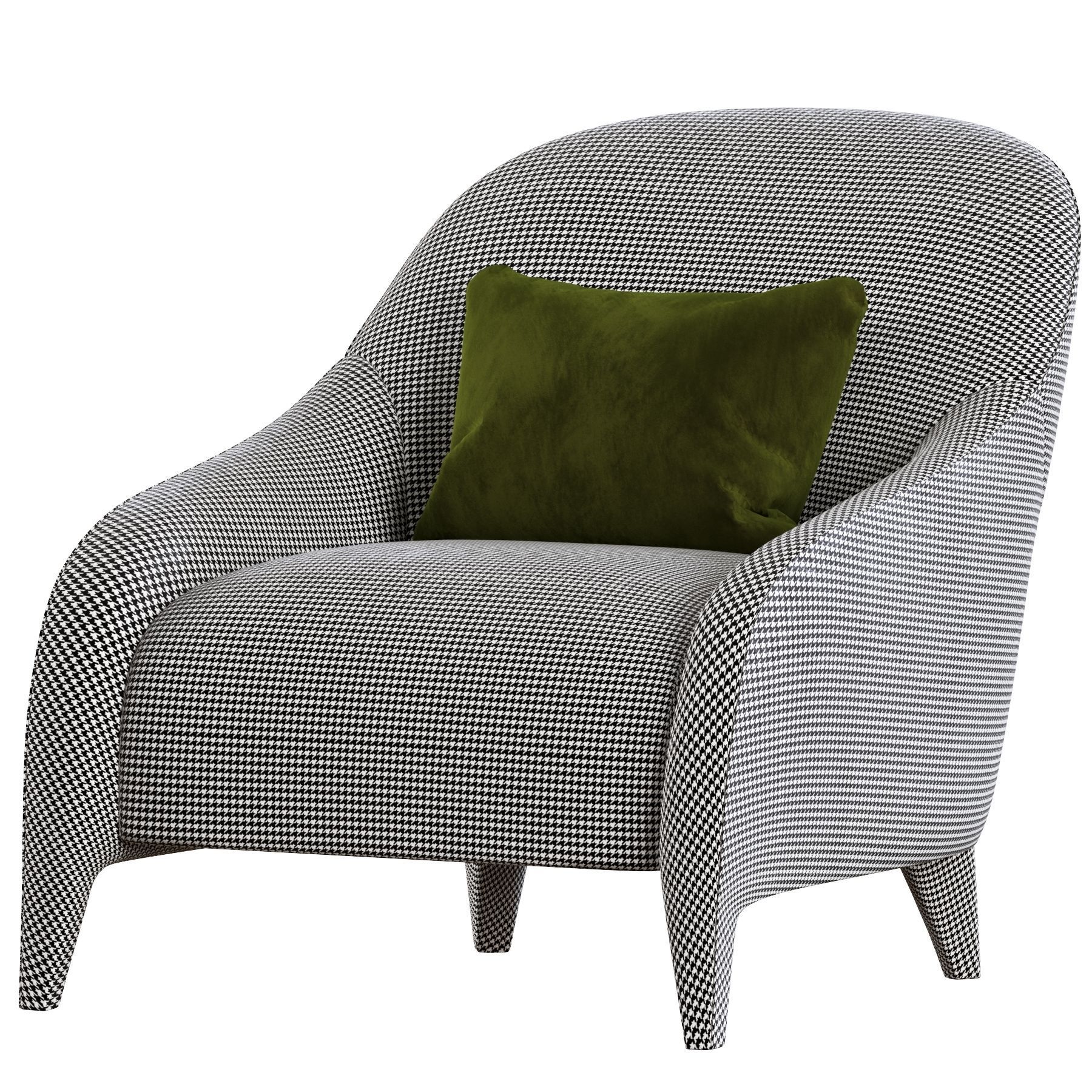 FENDI FF Audrey armchair 3D model | CGTrader