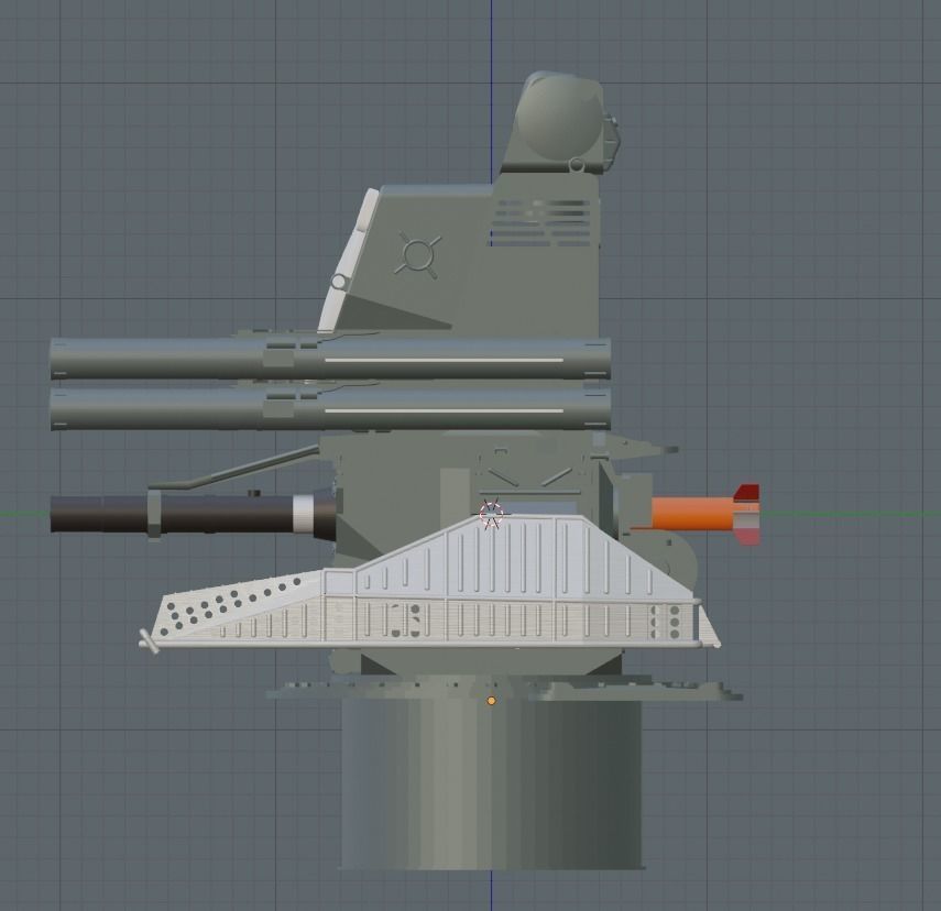Russian Pantsir-M CIWS 3D model | CGTrader