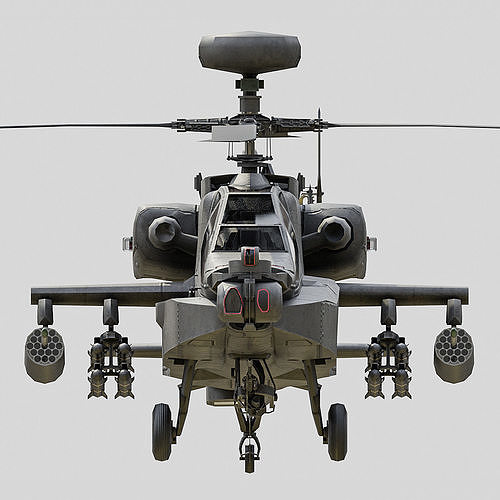 3D model Apache AH64D LOW VR / AR / low-poly | CGTrader