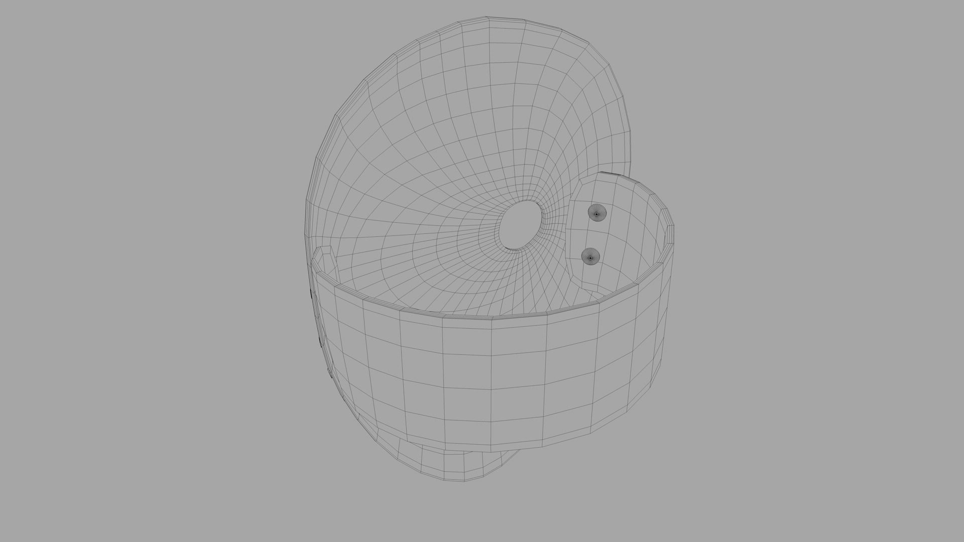 White Obito mask 3D model | CGTrader