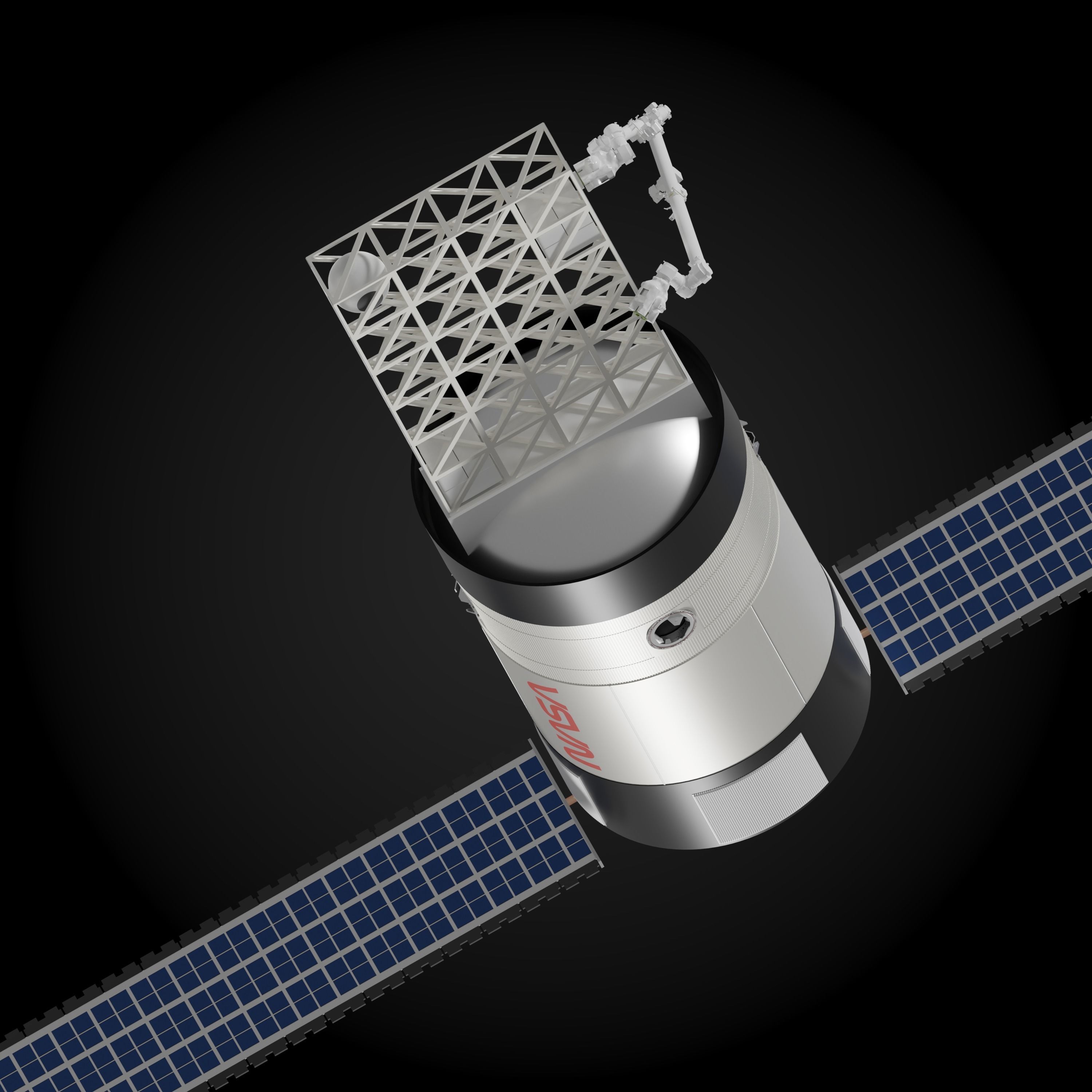 Skylab II Space Station 3D model | CGTrader