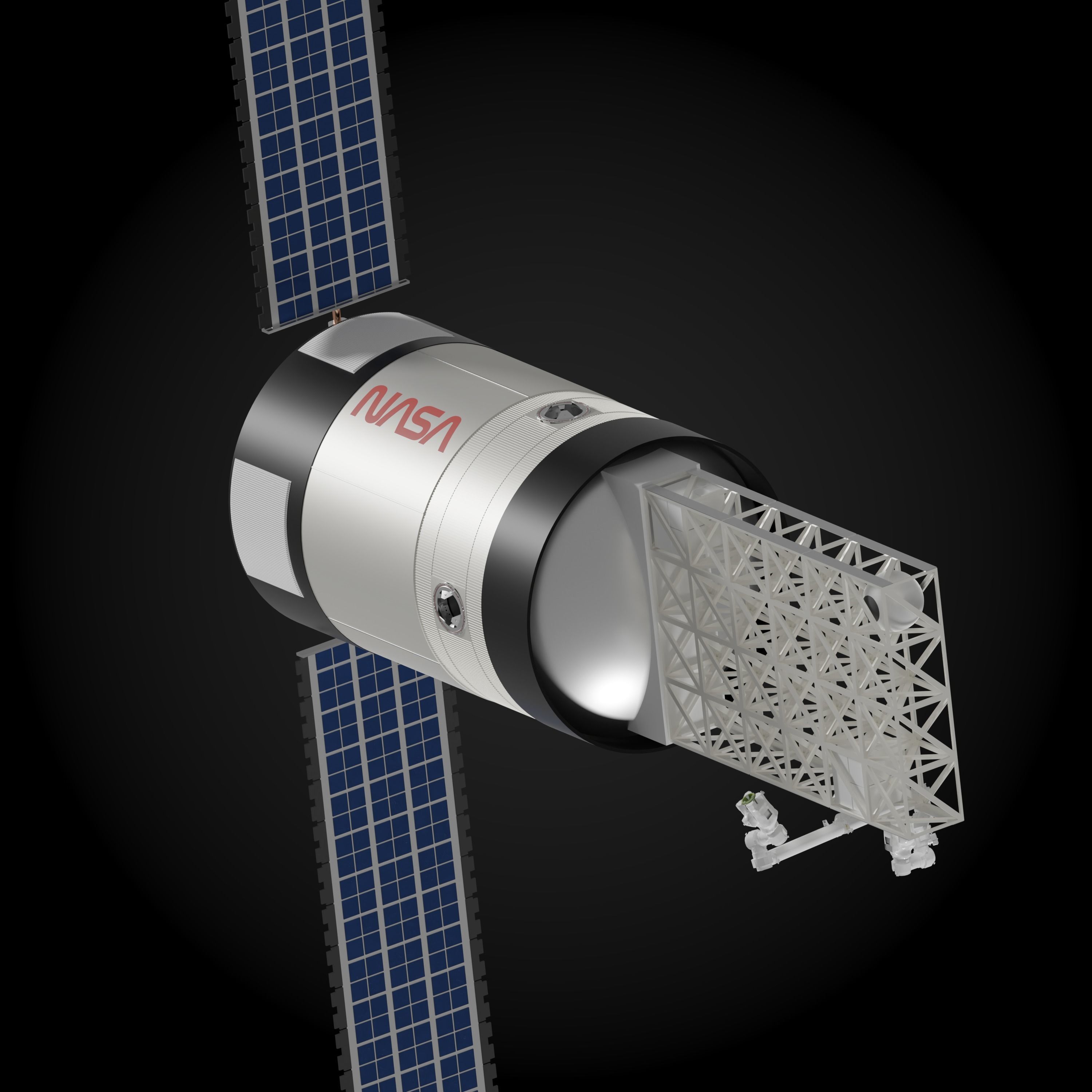 Skylab II Space Station 3D model | CGTrader
