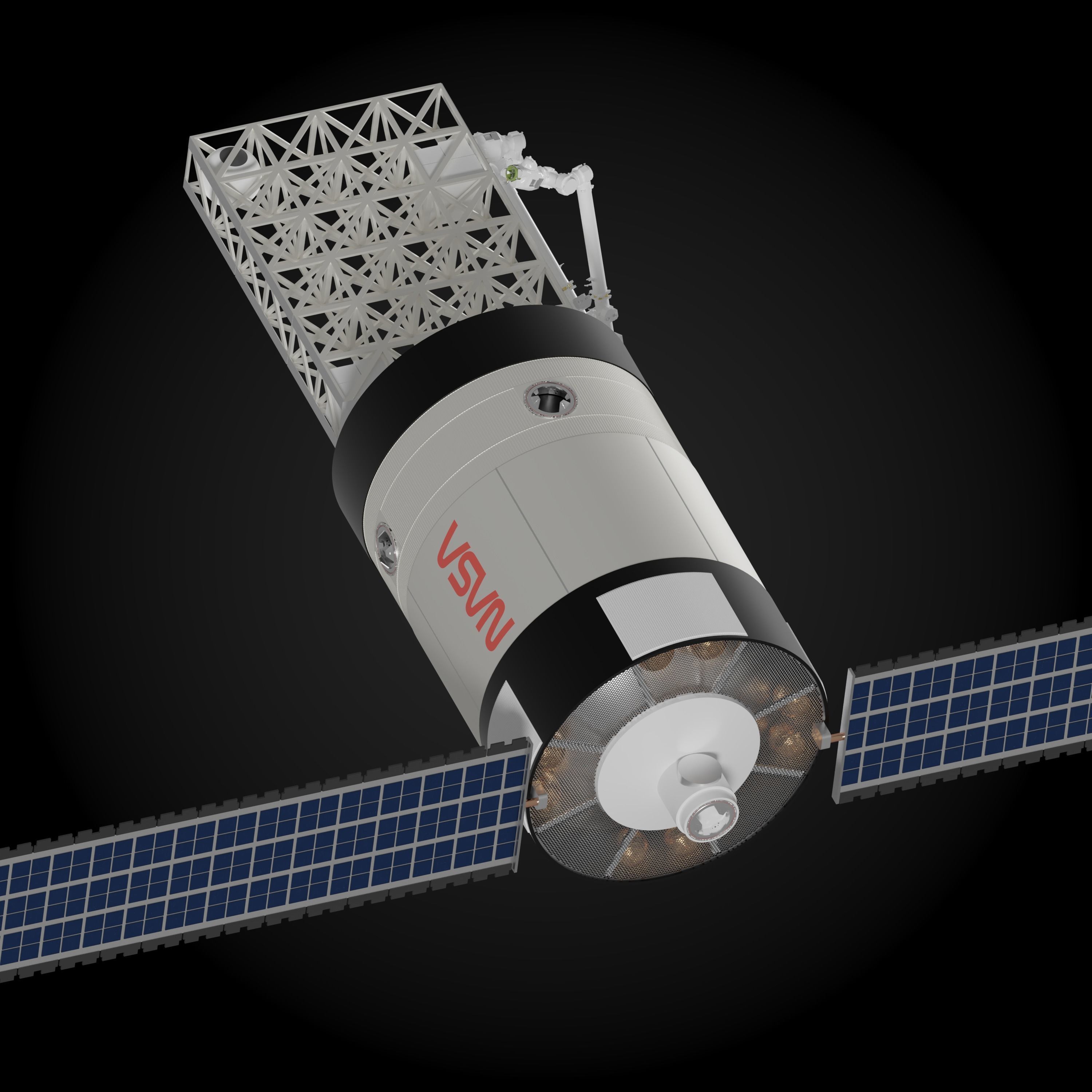 Skylab II Space Station 3D model | CGTrader