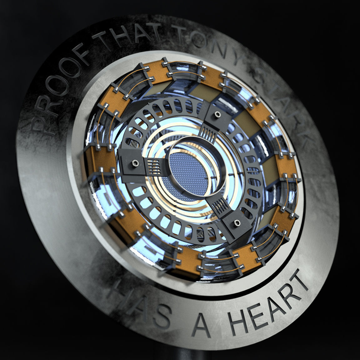 3D Arc Reactor MK1 model 3D model | CGTrader